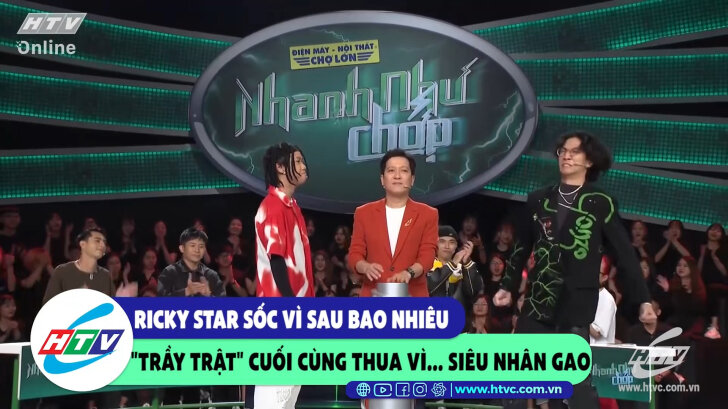 Xem Show Ricky Star sốc vì sau bao nhiêu "trầy trật" cuối cùng thua ...