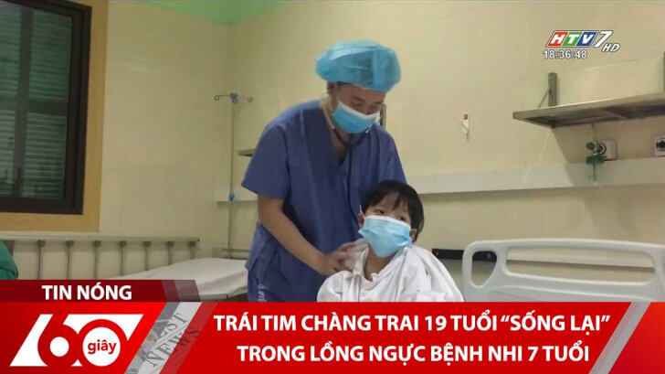 Xem Clip Trái tim chàng trai 19 tuổi “sống lại” trong lồng ngực bệnh ...