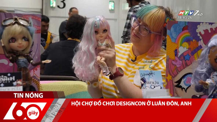 Xem Clip HỘI CHỢ ĐỒ CHƠI DESIGNCON Ở LUÂN ĐÔN, ANH HD Online