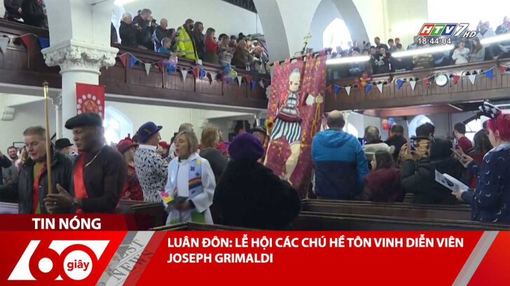 Xem Clip LUÂN ĐÔN: LỄ HỘI CÁC CHÚ HỀ TÔN VINH DIỄN VIÊN JOSEPH GRIMALDI ...