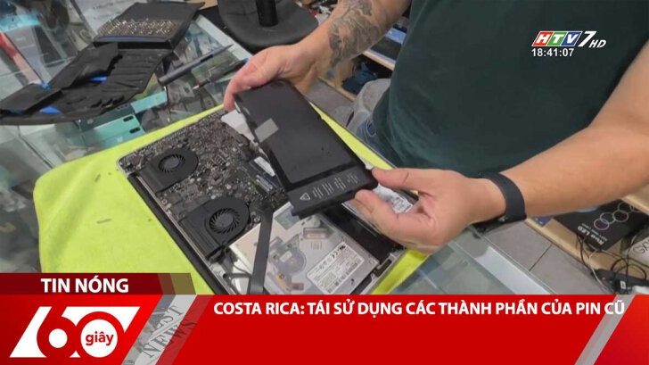 Xem Clip COSTA RICA: TÁI SỬ DỤNG CÁC THÀNH PHẦN CỦA PIN CŨ HD Online