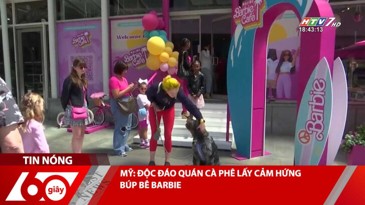 Xem Clip MỸ: ĐỘC ĐÁO QUÁN CÀ PHÊ LẤY CẢM HỨNG BÚP BÊ BARBIE HD Online