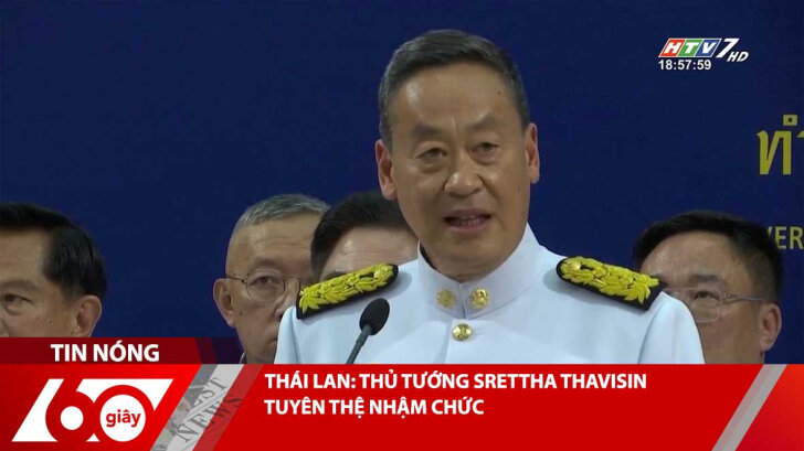 Xem Clip THÁI LAN: THỦ TƯỚNG SRETTHA THAVISIN TUYÊN THỆ NHẬM CHỨC HD Online