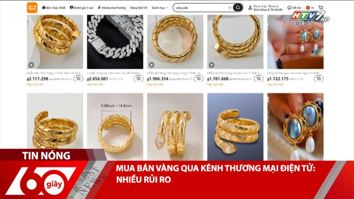 Xem Clip MUA BÁN VÀNG QUA KÊNH THƯƠNG MẠI ĐIỆN TỬ: NHIỀU RỦI RO HD Online