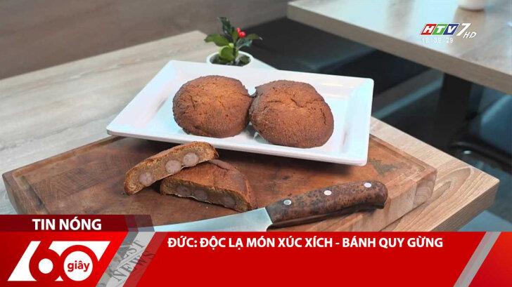 Xem Clip ĐỨC: ĐỘC LẠ MÓN XÚC XÍCH - BÁNH QUY GỪNG HD Online