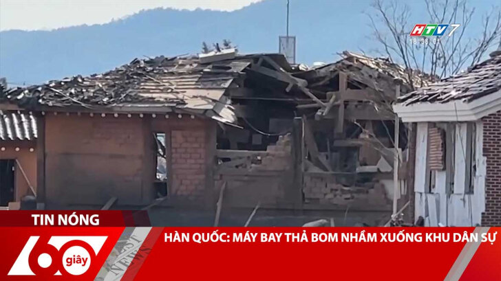 Xem Clip HÀN QUỐC: MÁY BAY THẢ BOM NHẦM XUỐNG KHU DÂN SỰ HD Online